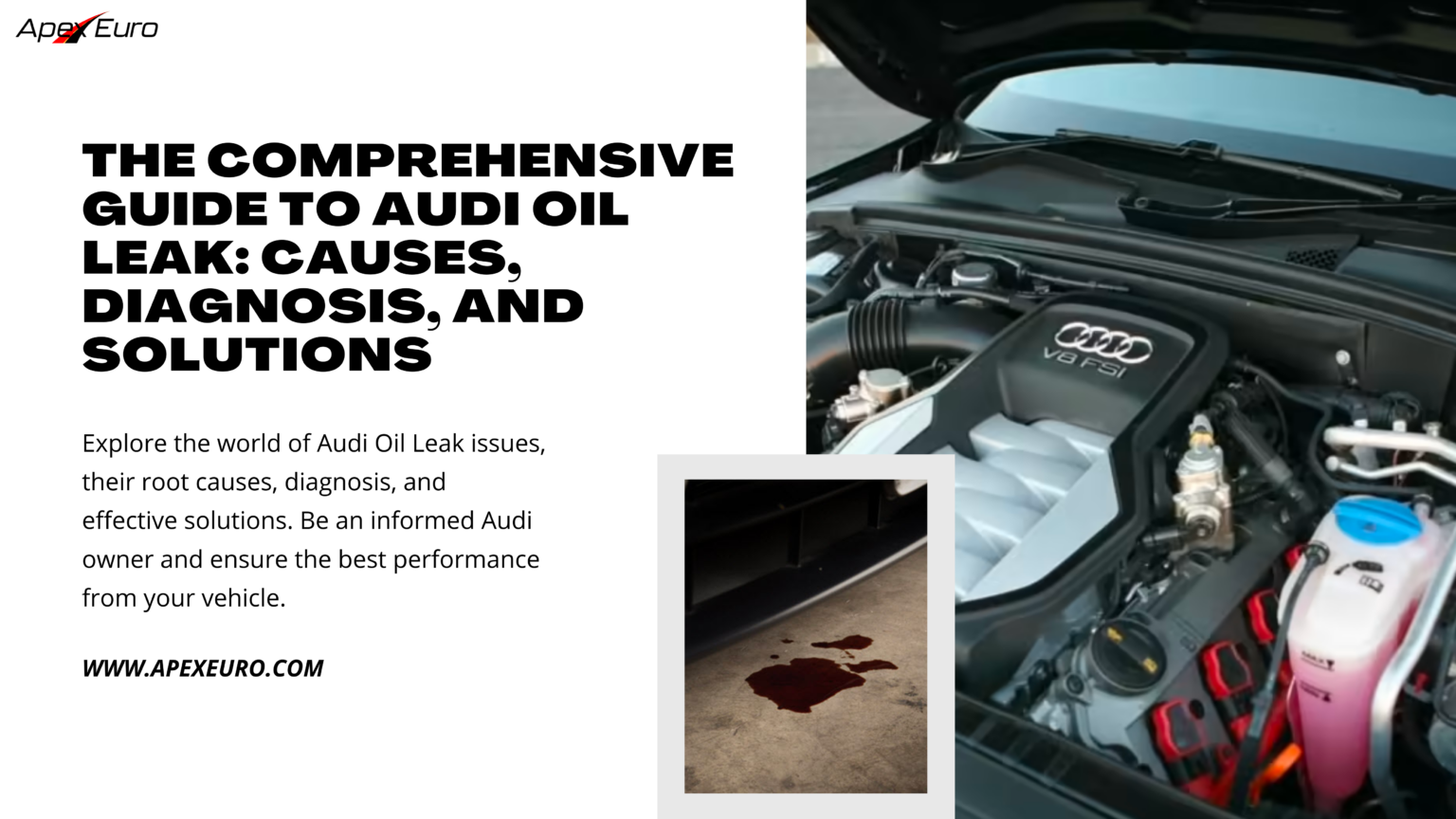 The Comprehensive Guide to Audi Oil Leak: Causes, Diagnosis, and ...